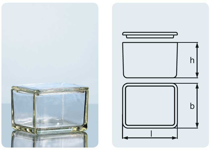 Duran 染色缸，染色皿，钠钙玻璃，Coplin型，Hellendahl型，玻璃染色槽